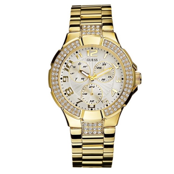 Guess | Accessories | Guess Ladies Gold Watch | Poshmark